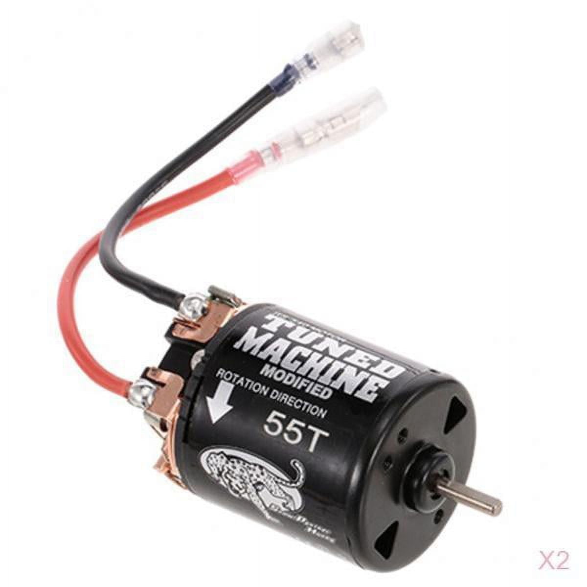 2Pieces RC 540 Brushed Motor High :10 SCX10 RC Car Upgrade - Walmart.com