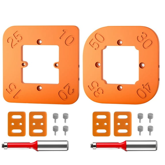 2Pieces Round Corner Radius Jigs Router Templates for Convenient ...