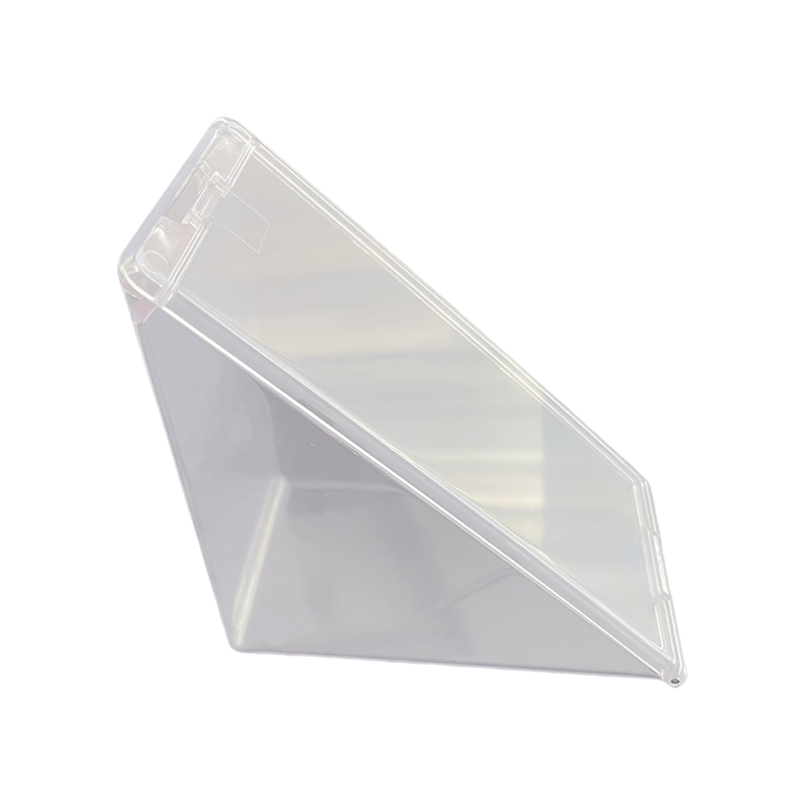 2Pieces Sturdy Clear Sandwich Container with Lid User Friendly Storage ...