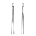 2Pieces Sturdy Nonrust Steel Cooking Tongs With Extended Handle Kitchen ...