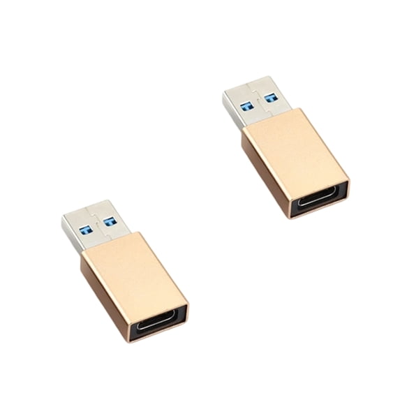 2Pieces USB A To USB C Adapter USB C Female to USB Male Converter 5Gbps ...