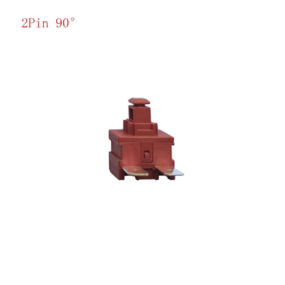 2Pin 4Pin Power Switch Push Button KAN-L5 Switch 7.5A 250V AC 15A 125V ...