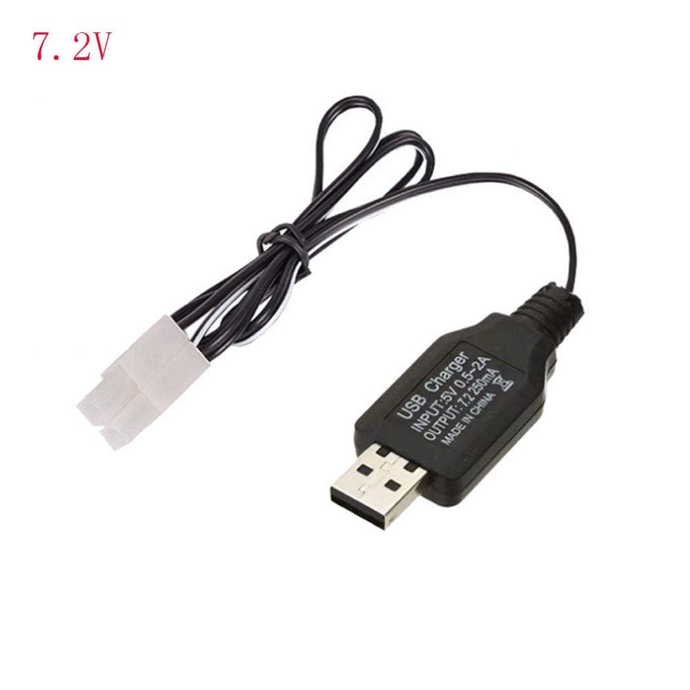 2Pin Power Supply 7.2V 9.6V Charger for NiCd NiMH Battery 220-240V EU ...