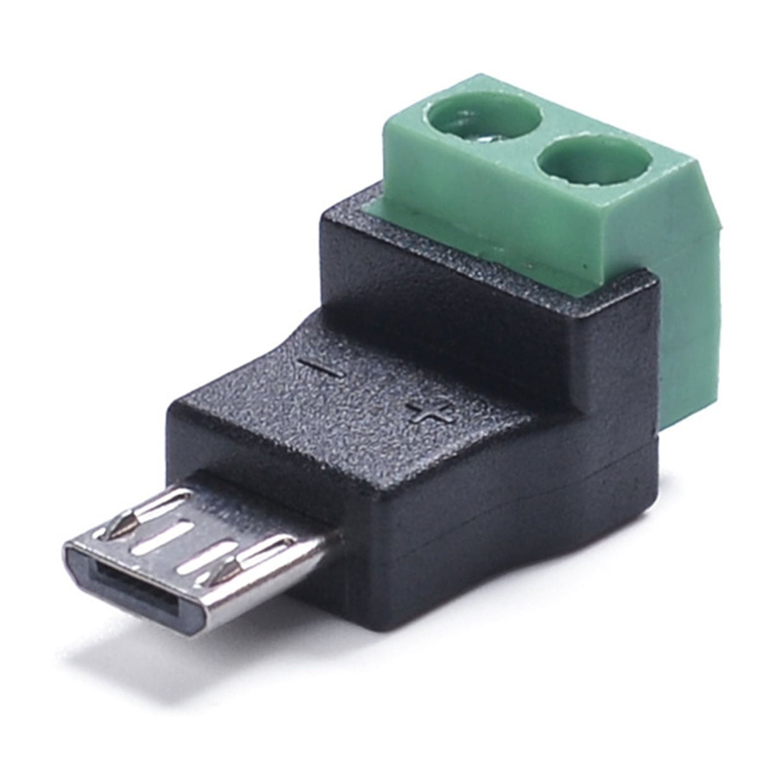 2Pin Terminals Charging Adapters With MicroUSB Plugs 5V Output ...