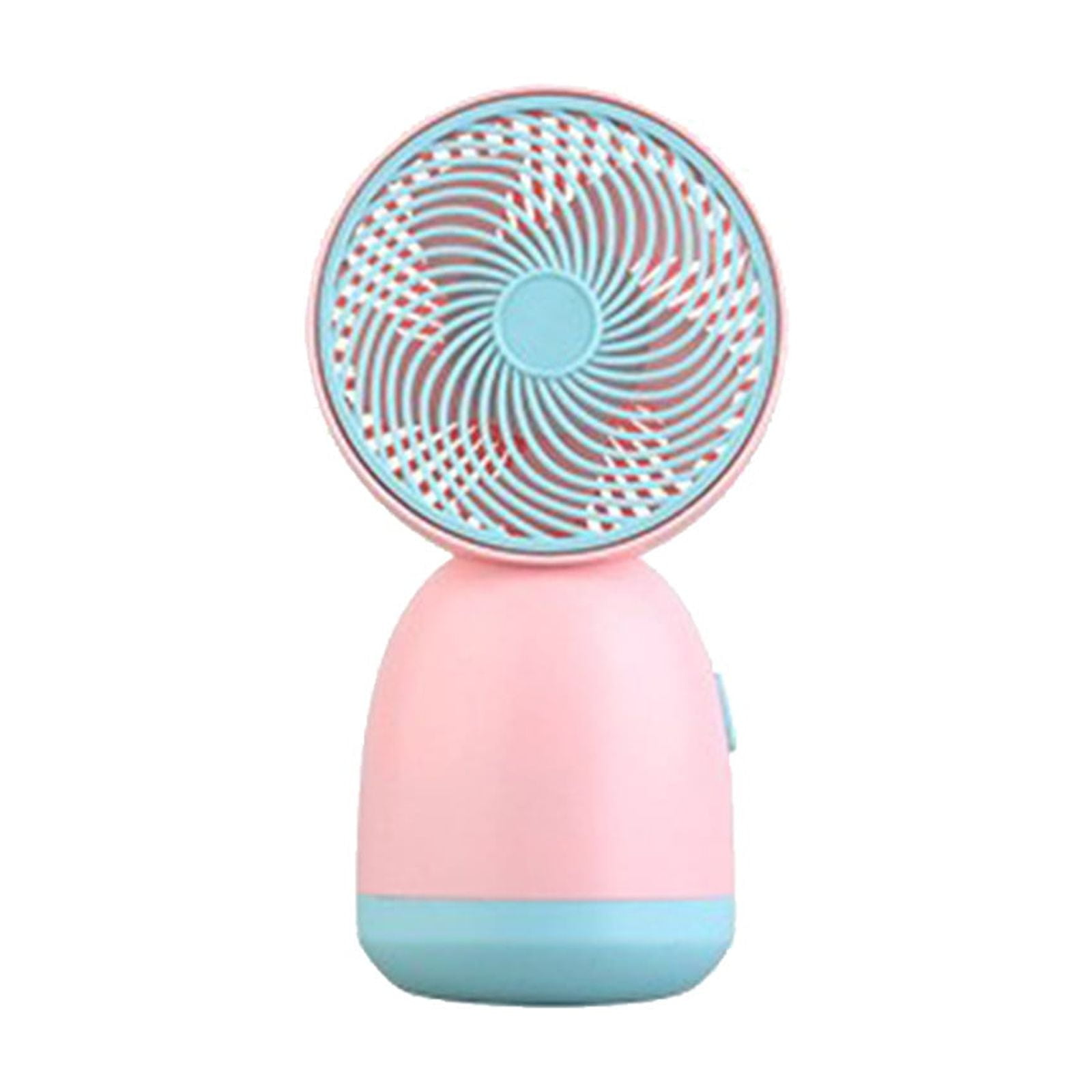 2Pink Pink Portable Handheld Fan Children Gift Cute Usb Rechargeable ...