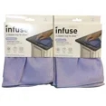 2Pk Casabella Infuse All Purpose Microfiber Cloths W/ Scratch Free ...