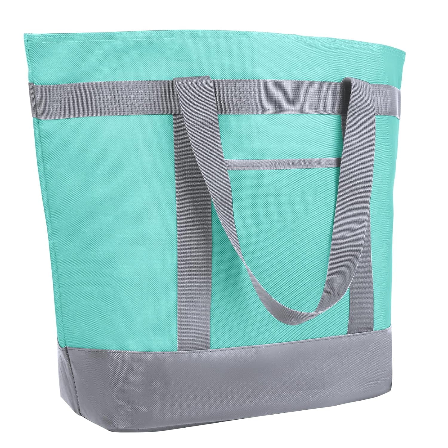 2Pk Insulated Reusable Tote Bag for Grocery Shopping for Women/Men ...