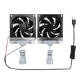 2Purpose 3600RPM Plastic Computer Fan With Flexible Mounting Clip For ...