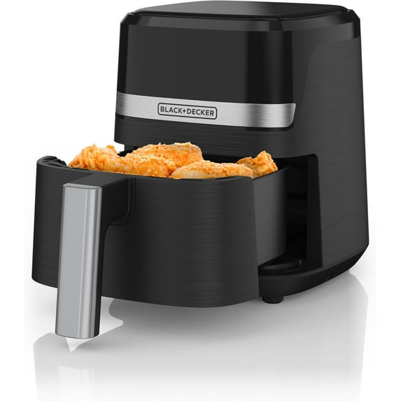 2QT Air Fryer with Digital Touch Screen | Fat-Free Crispy Frying ...