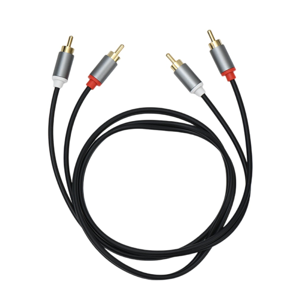 2RCA to 2RCA Sound Cable 2RCA Male to 2RCA Male Splitter Adapters ...