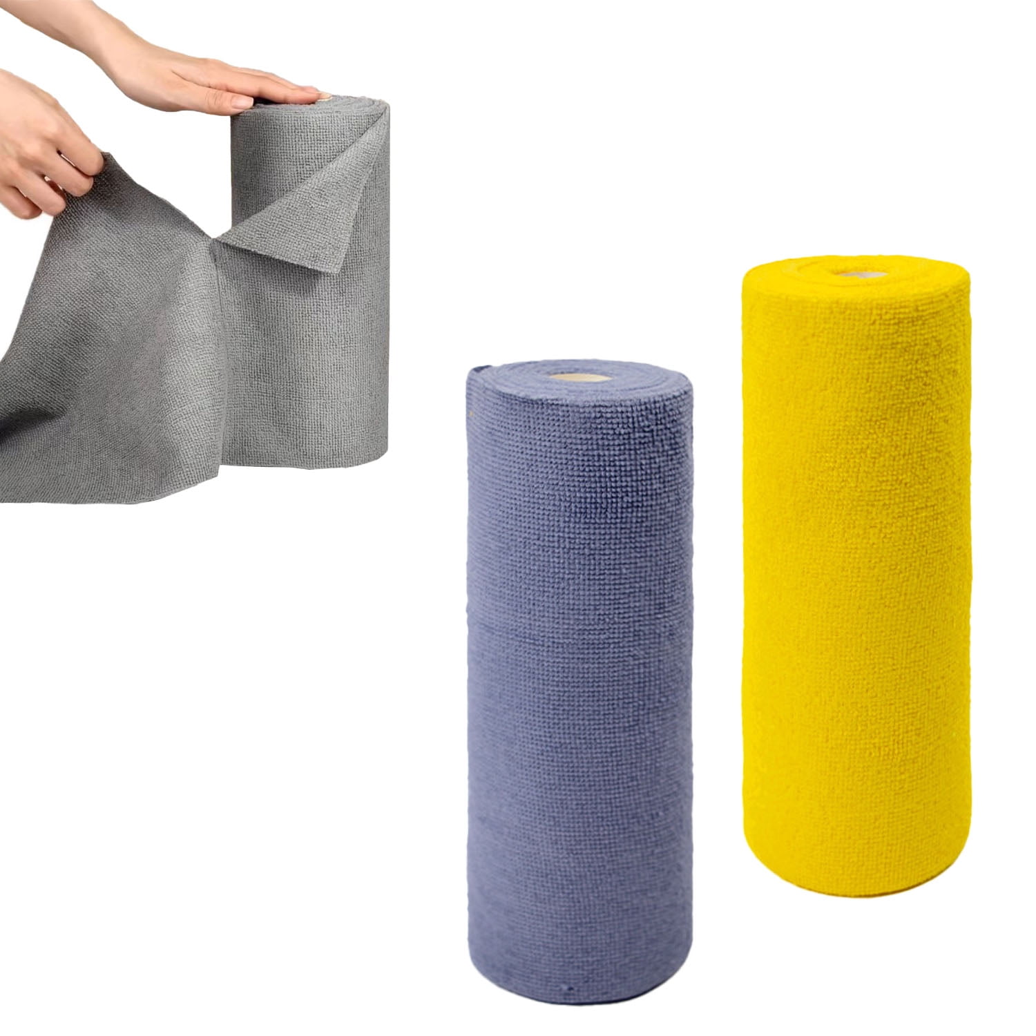 2Roll Disposable Cleaning Towels Cleaning Wipe Dish Cloths Reusable ...