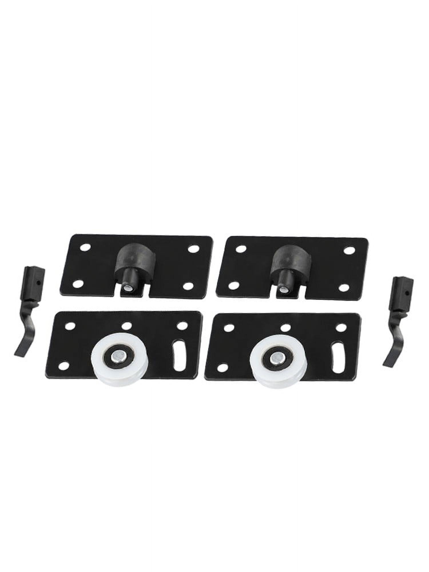 2SET Sliding Door Rollers with Nylon Concave Wheels for Closet ...