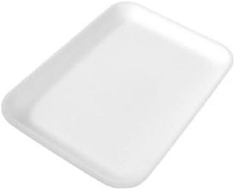 2SW(100PCS), 2S White Foam Meat Trays - Walmart.com