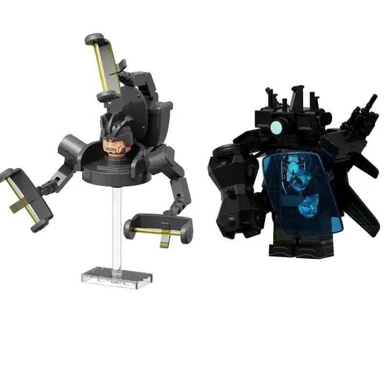 2SZT.Skibidi Toilet Blocks Set Toy Brick Skibidi Toilet Building Blocks ...