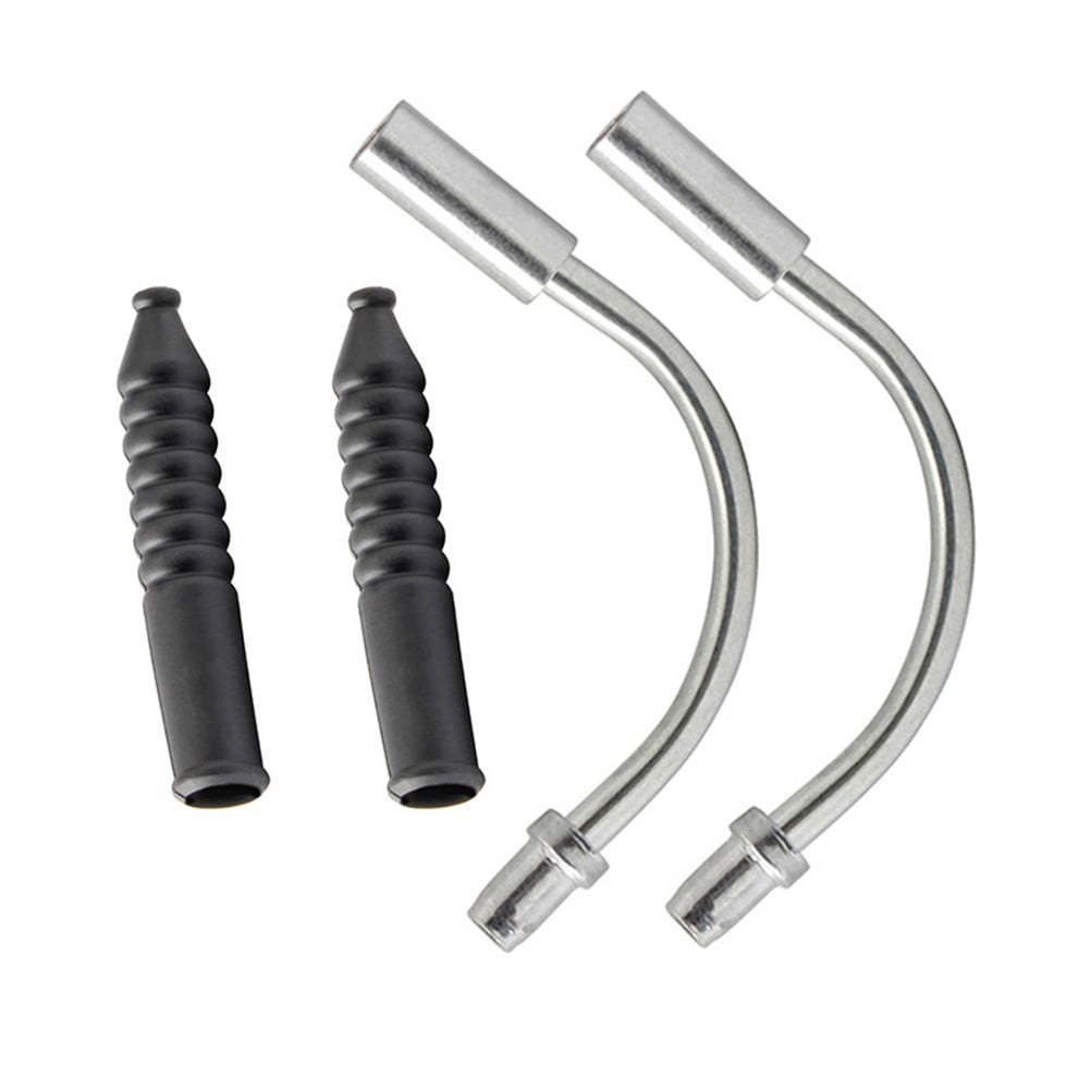 2Set Bicycle V Brake Noodles Bend Tube Cable Guide Rubber Head Hose ...