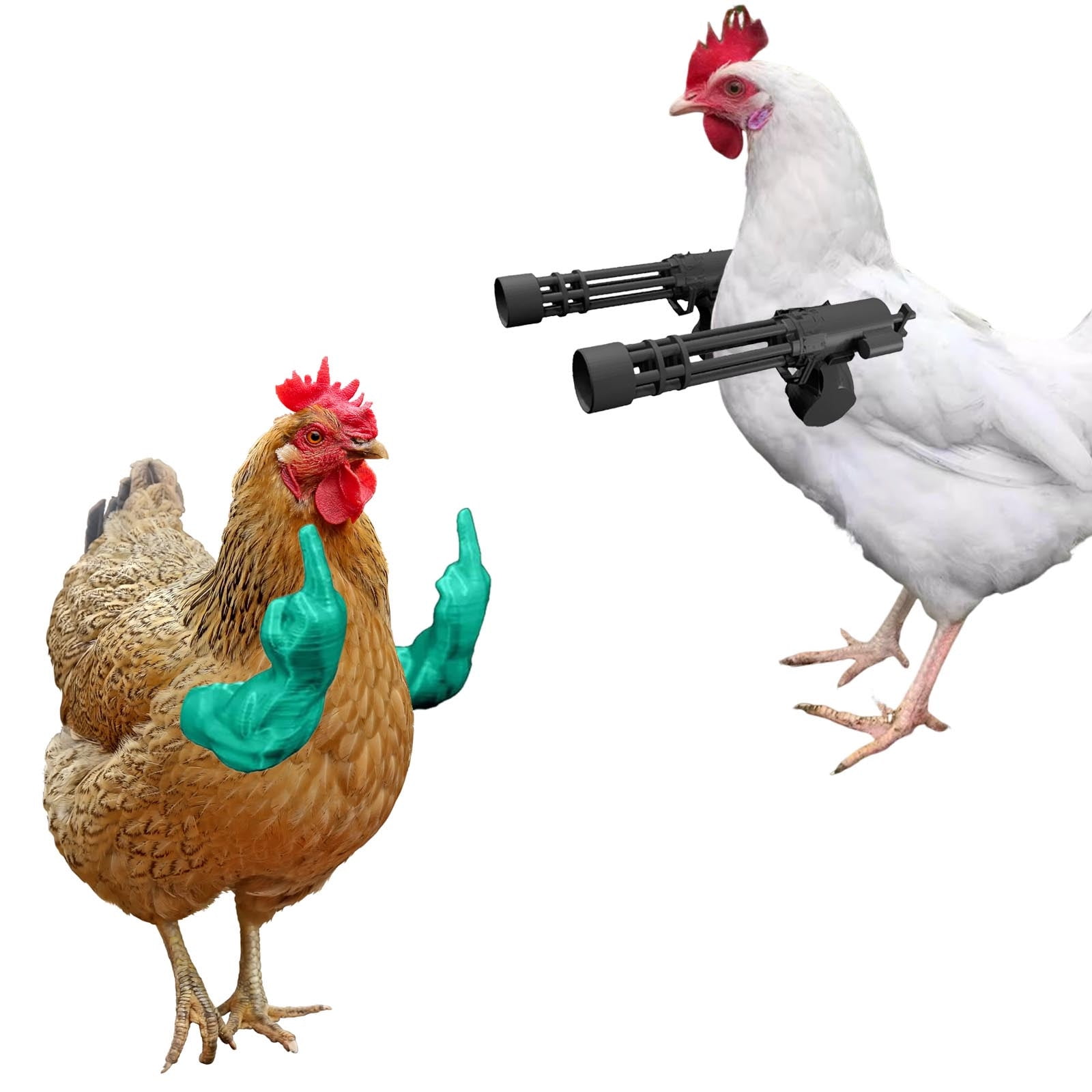 2Set Chicken Arms to Put on Chickens, Chicken Arms for Real Chickens ...