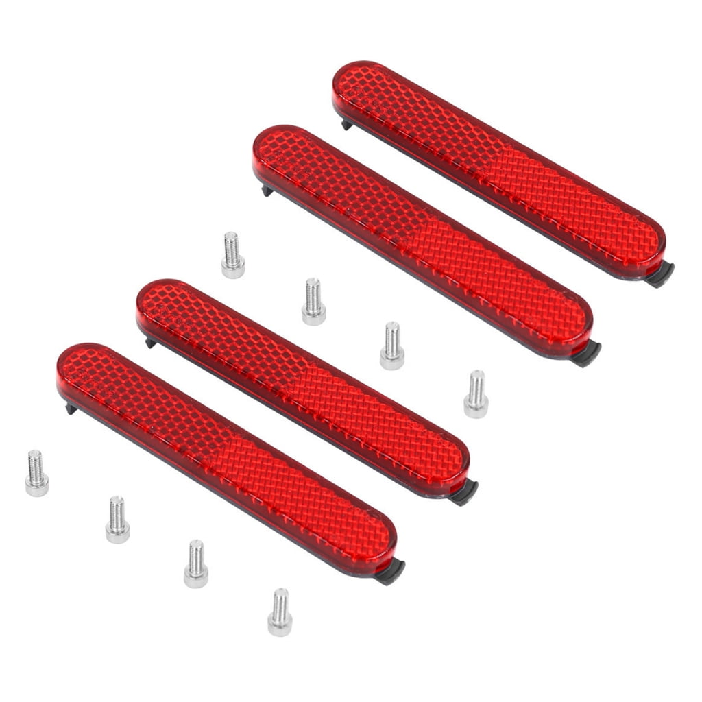 2Set Electric Scooter Side Reflective Strap Safety Tube Night Reflector ...
