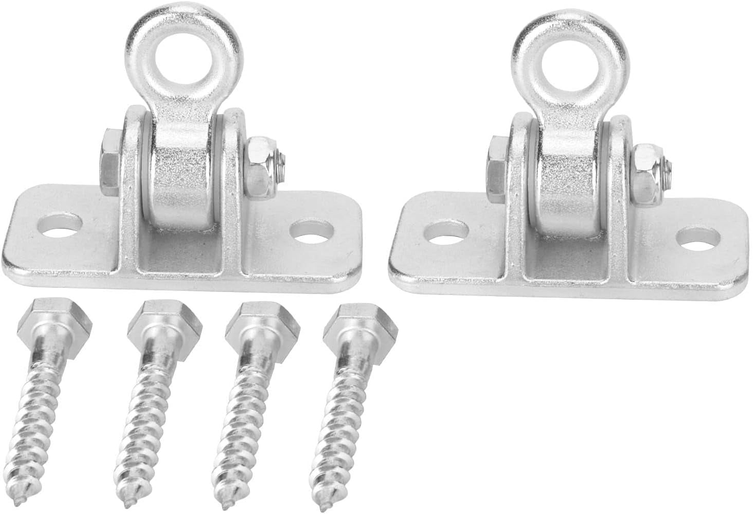 2Set Heavy Duty Swing Hars, Swing Hanging Hook, 360° Rotatable Swivel, Hammock Chair Hook ...