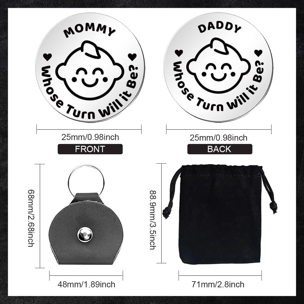 2Set The Love of Father and Mother Pocket Hug Token Long Distance Gifts ...
