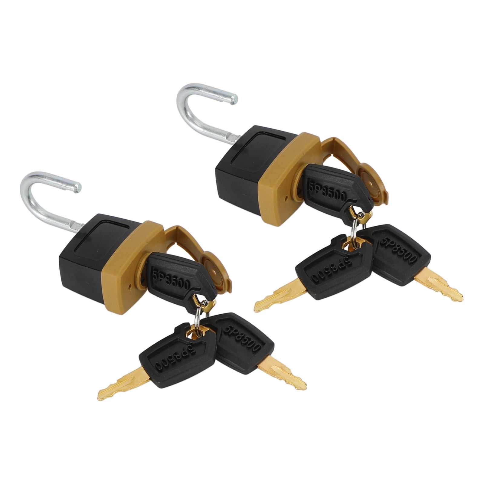 2Set Padlock Pad Lock W/6 New Keys For Caterpillar (CAT) 5P8500 246 ...