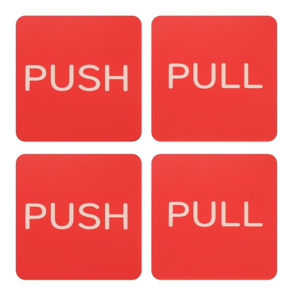 Push Pull Signs Doors