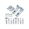 2Set Sliding Barn Door Hardware Kit Closet Bi-Fold Door Hardware ...