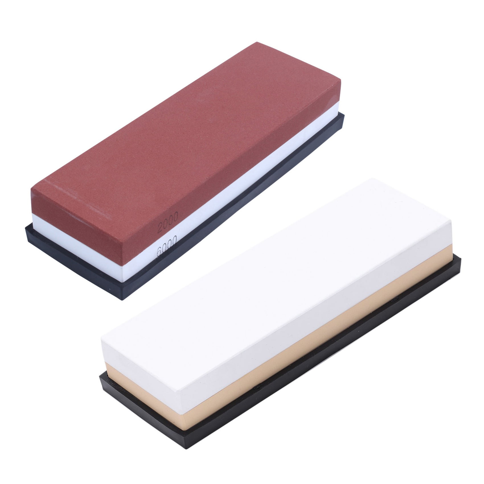 2Set Whetstone Knife Sharpener, Professional Sharpening Stone Water ...