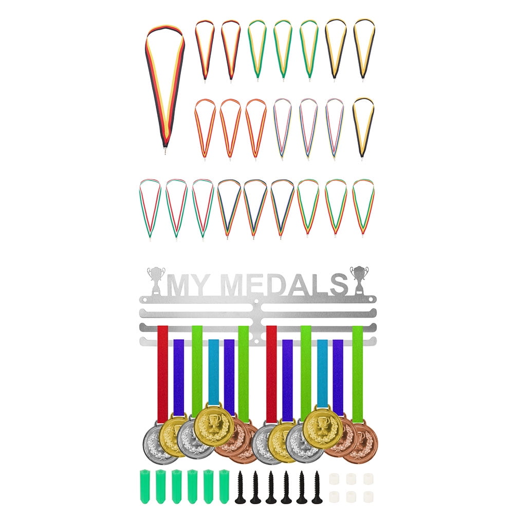 2Set Word My Medals 201 Stainless Steel Medal Holder Medals Display ...