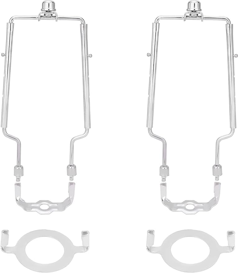 2Sets Lamp Shade Harp Holder 8/9/10 Inch Adjustable Lamp Harp Shade ...