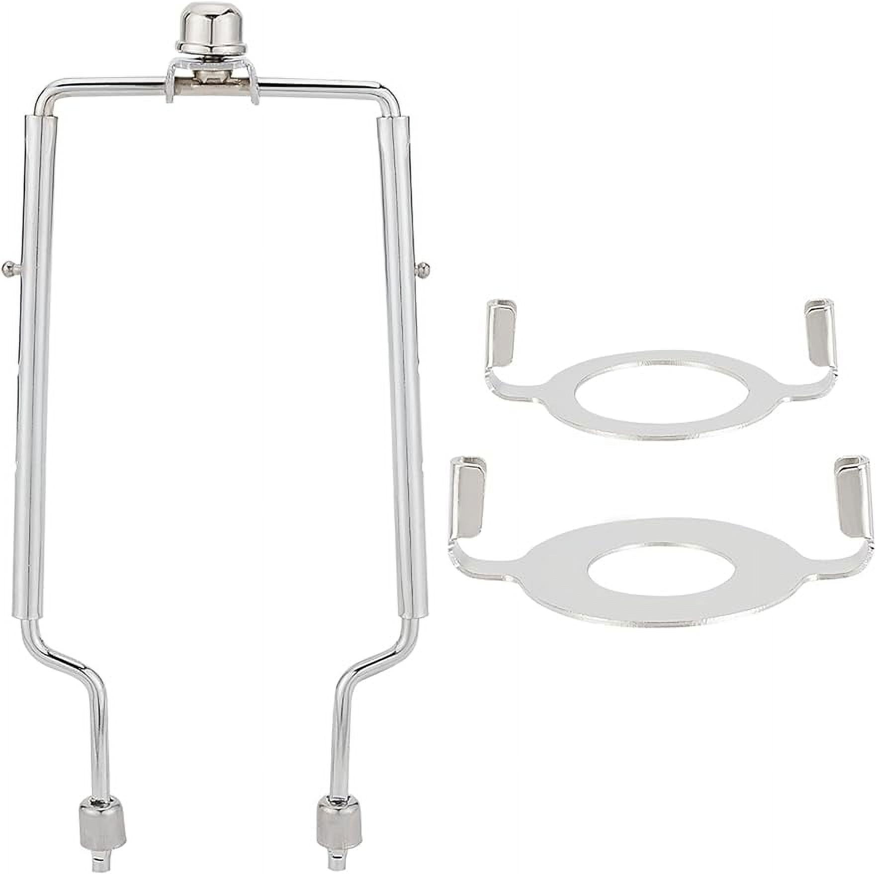 2Sets Lamp Shade Harp Holder 8/9/10 Inch Adjustable Lamp Harp with 2 ...