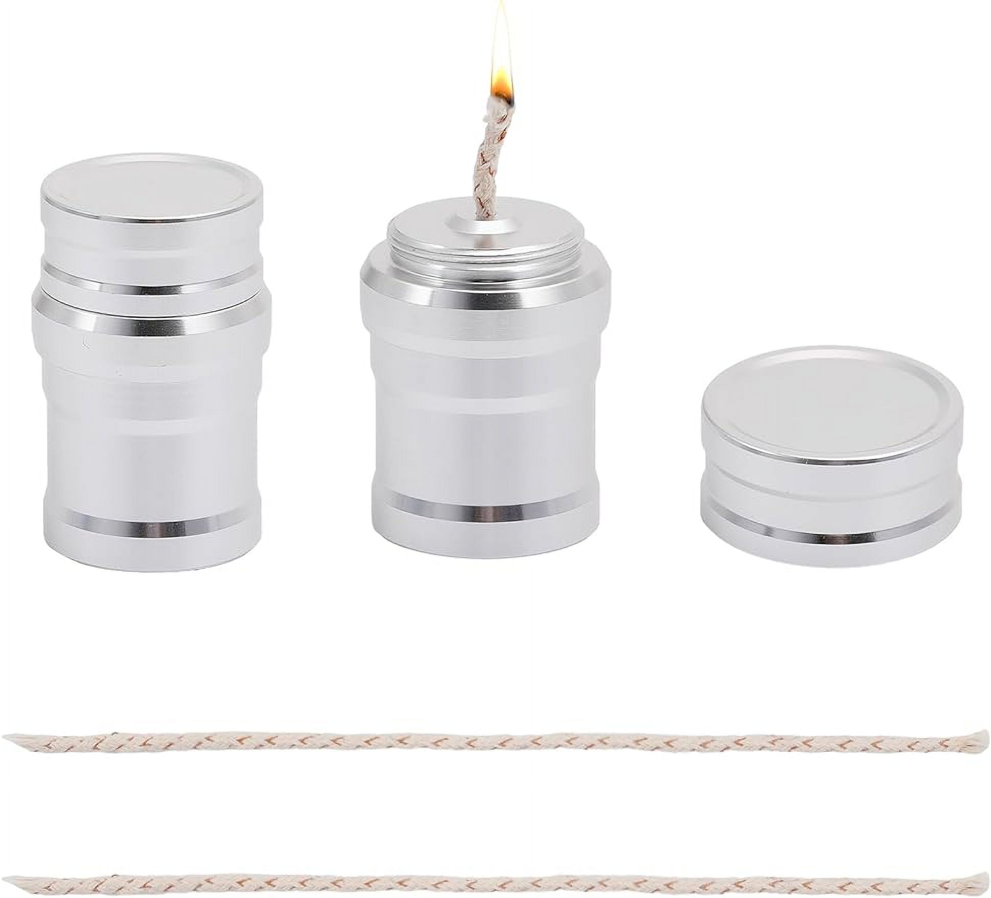 2Sets Portable Metal Alcohol Burner Lamp Aluminum Alloy Alcohol Stove ...