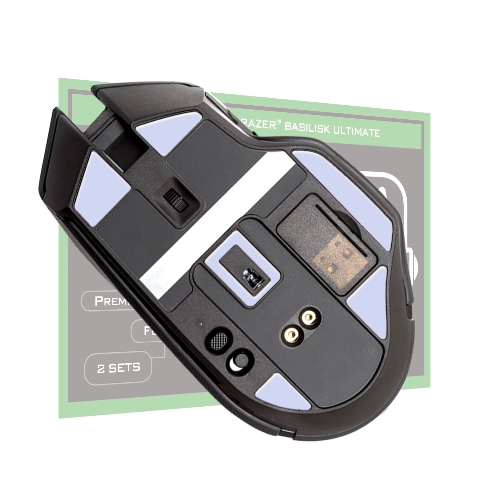 TALONGAMES Mouse Feet For Basilisk Ultimate Wireless Gaming Mouse, Gray ...