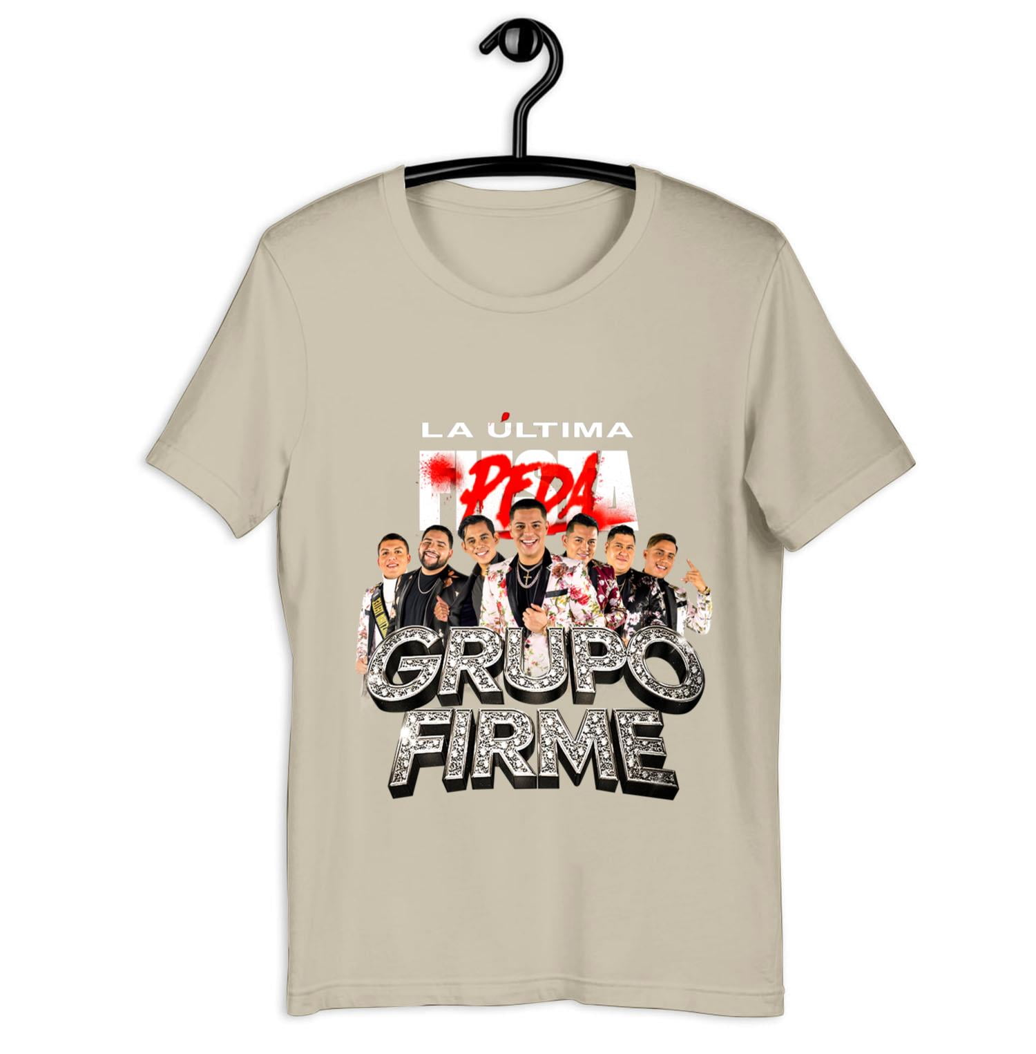 2sidez Clownz 2 Side Grupo Firme La Ultima Peda 2024 Tour Shirt Grupo Firme Band Fan Shirt