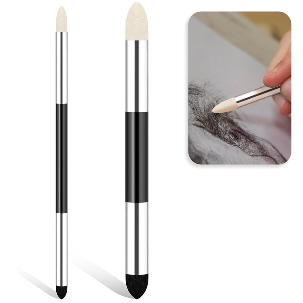 2Sizes Blending Sponge Pen,Double Headed Blending Tools,Reusable ...