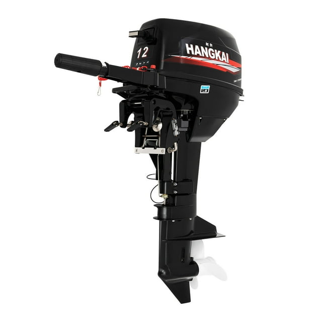2Stroke 12HP HANGKAI Outboard motor Boat Engine Motor Water Cooling System 169CC - Walmart.com
