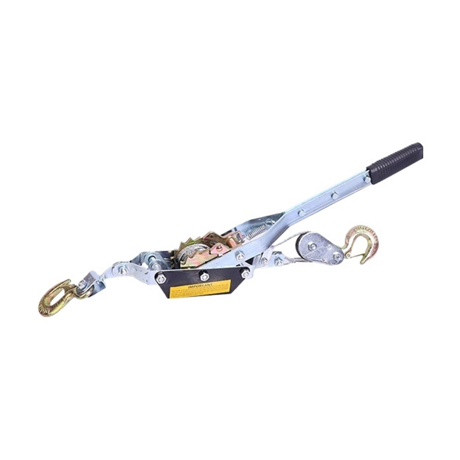 2T 2m Wire Rope Manual Tensioner Ratchet Double Hook Tensioner Winch ...