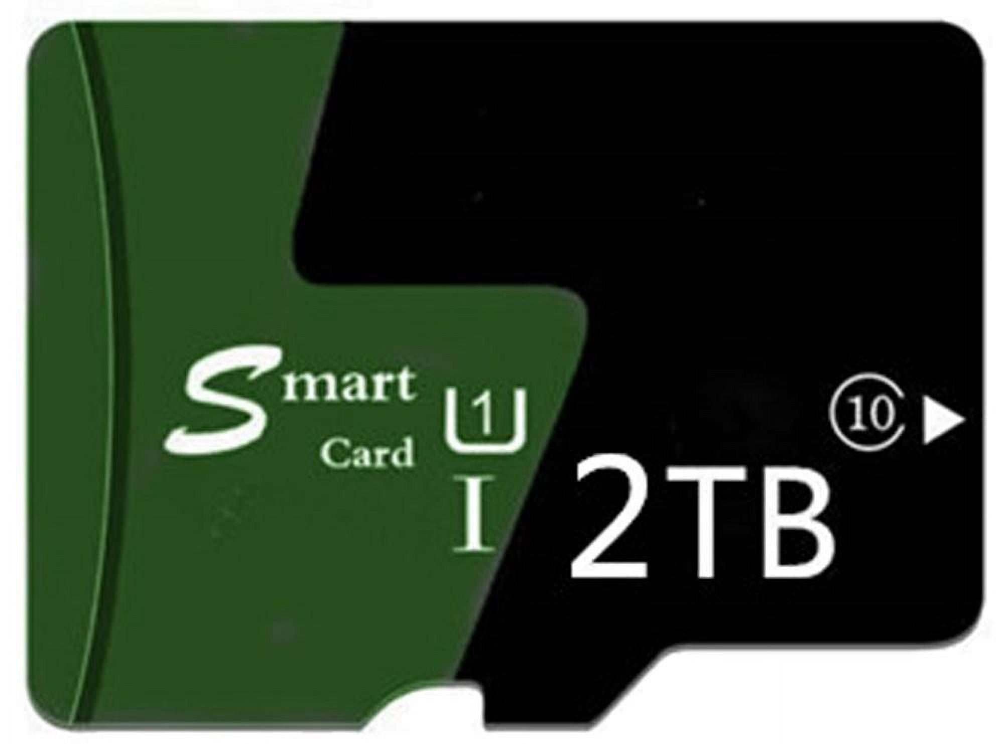 2TB Micro SD Card TF Card with Adapter Class 10 High Speed Memory Card ...