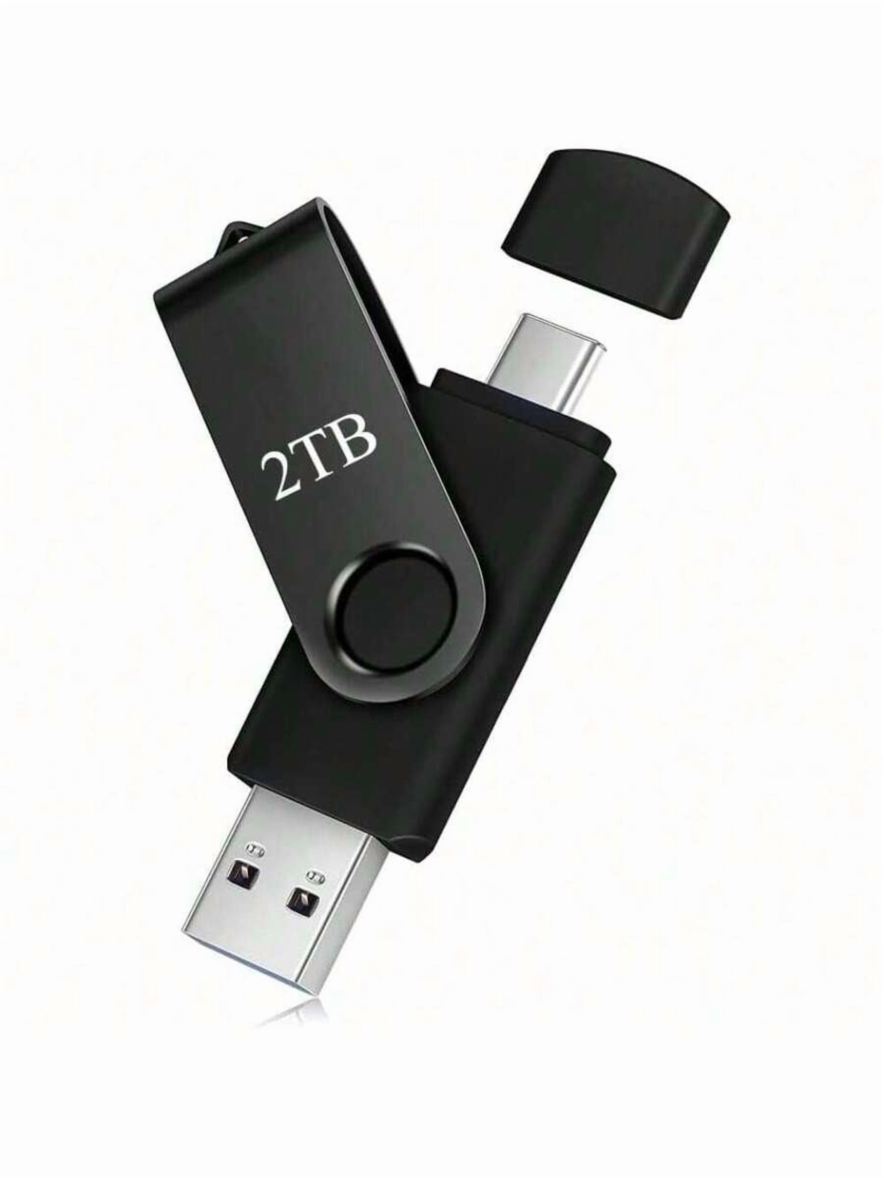 2TB Portable External USB Hard Drive: Slim Design, Compatible with PC ...