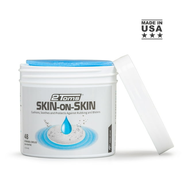 2Toms Advanced Hydrogel Skin-on-Skin Pads, Blister & Skin Irritations ...