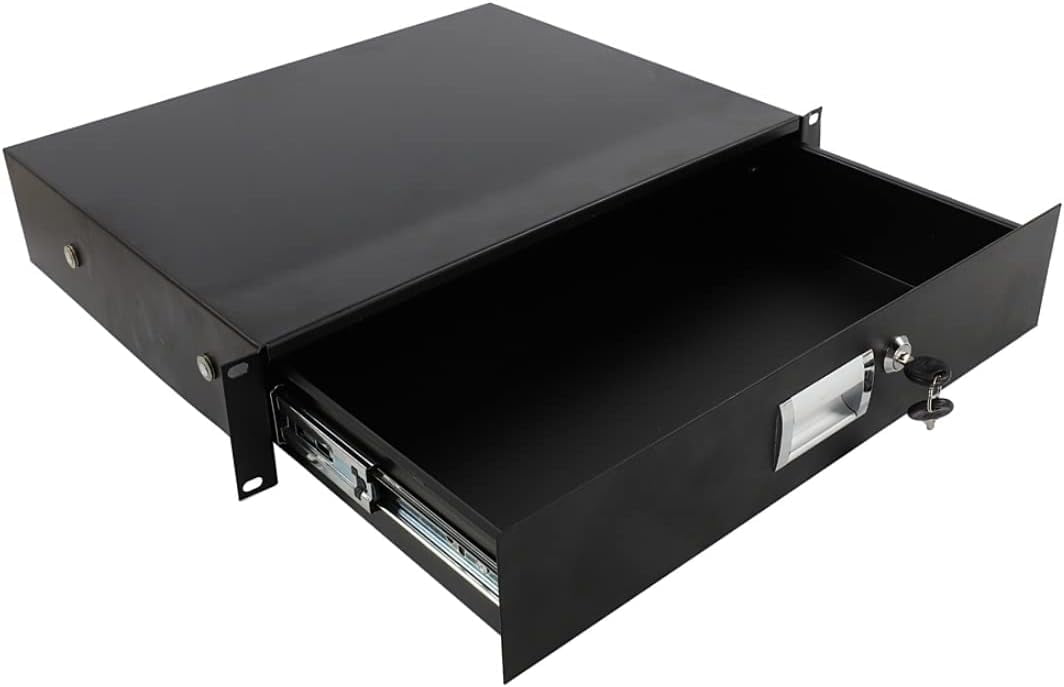 2U/3U/4U Rack Mount Drawer for 19-Inch Network/AV/DJ Equipments Cabinet ...