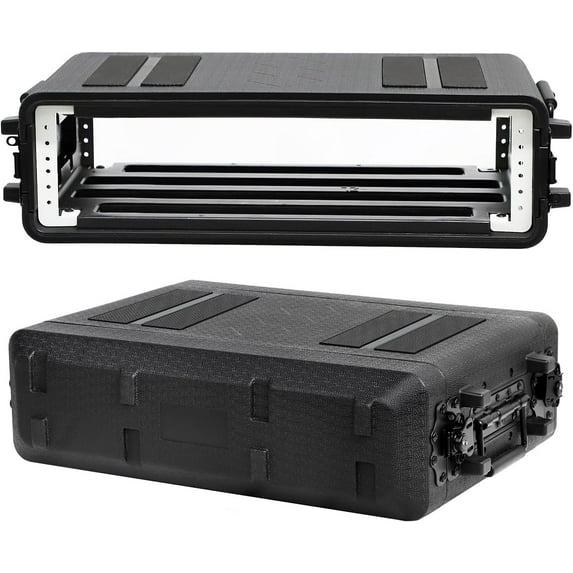 2U Rack Case Shallow 12" Depth, 19" Rackmount Flight Cases, Watertight ...