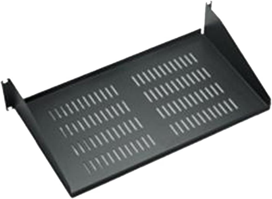 2U Server Rack Shelf, Heavy-Duty Ventilated Steel Cantilever Tray for ...