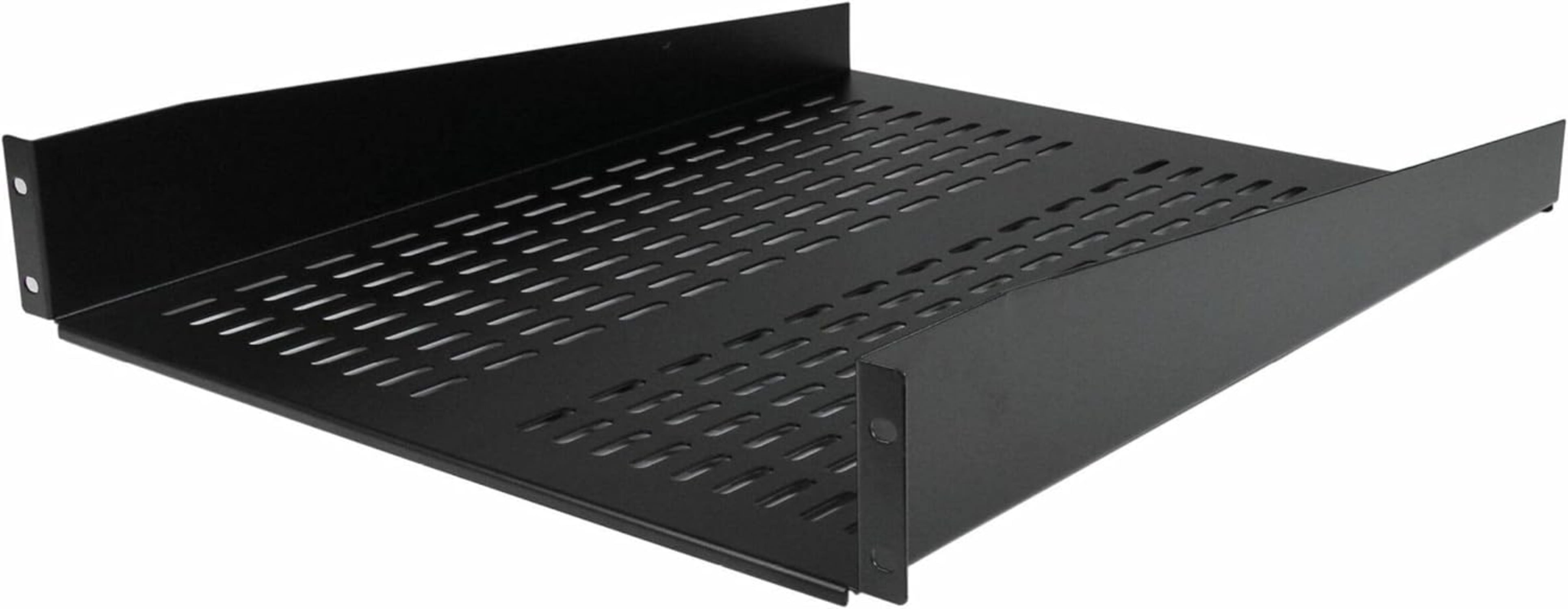2U Server Rack Shelf - Universal Vented Rack Mount Cantilever Tray for ...