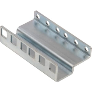 2U TALL X 2.00 DEEP ROUND TO SQUARE HOLE ADAPTER 4 BENDS - Walmart.com