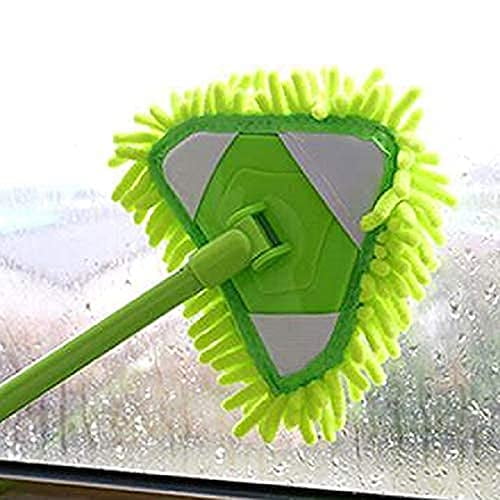 2V BROTHERS Foldable Triangle Flexible Foldable Microfiber Duster Brush ...