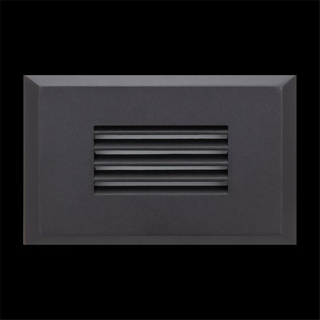 2W Horizontal Louver Step Light, Black & White - Walmart.com