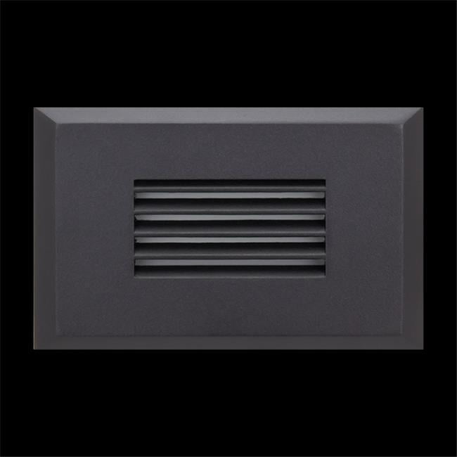 2W Horizontal Louver Step Light, Black & White - Walmart.com