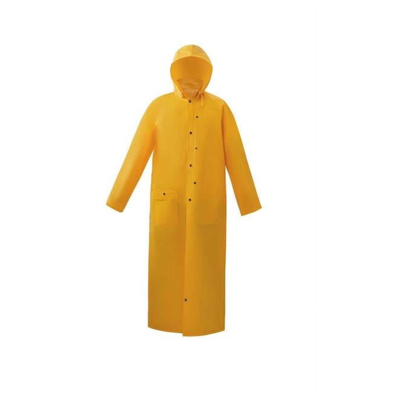 2W International 40-20 YW XL Long Riding Rain Coat, Yellow - Extra ...