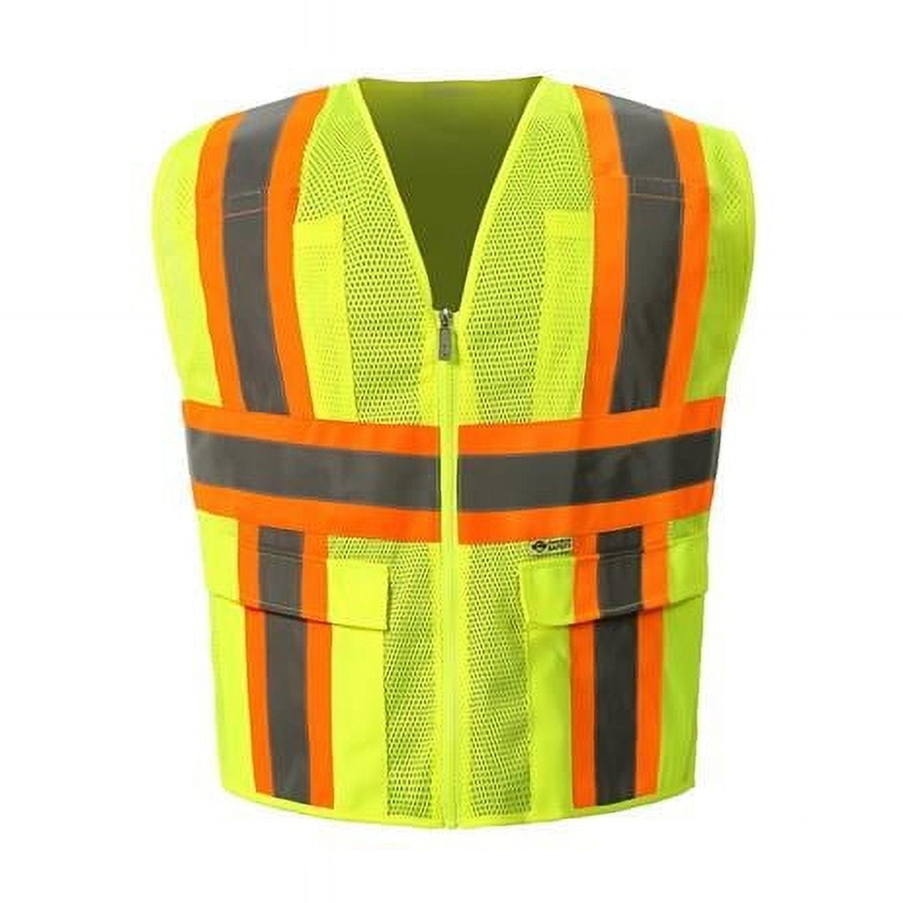 2W International FR-M7048C-2 L Class 2 Flame Retardant Safety Vest ...