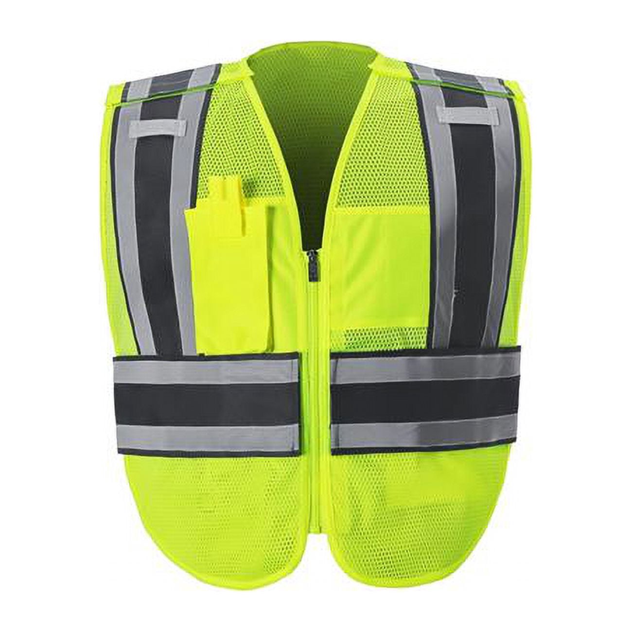 2W International PWB503BL JM High-Viz Public Safety Vest, Blue - Jumbo ...